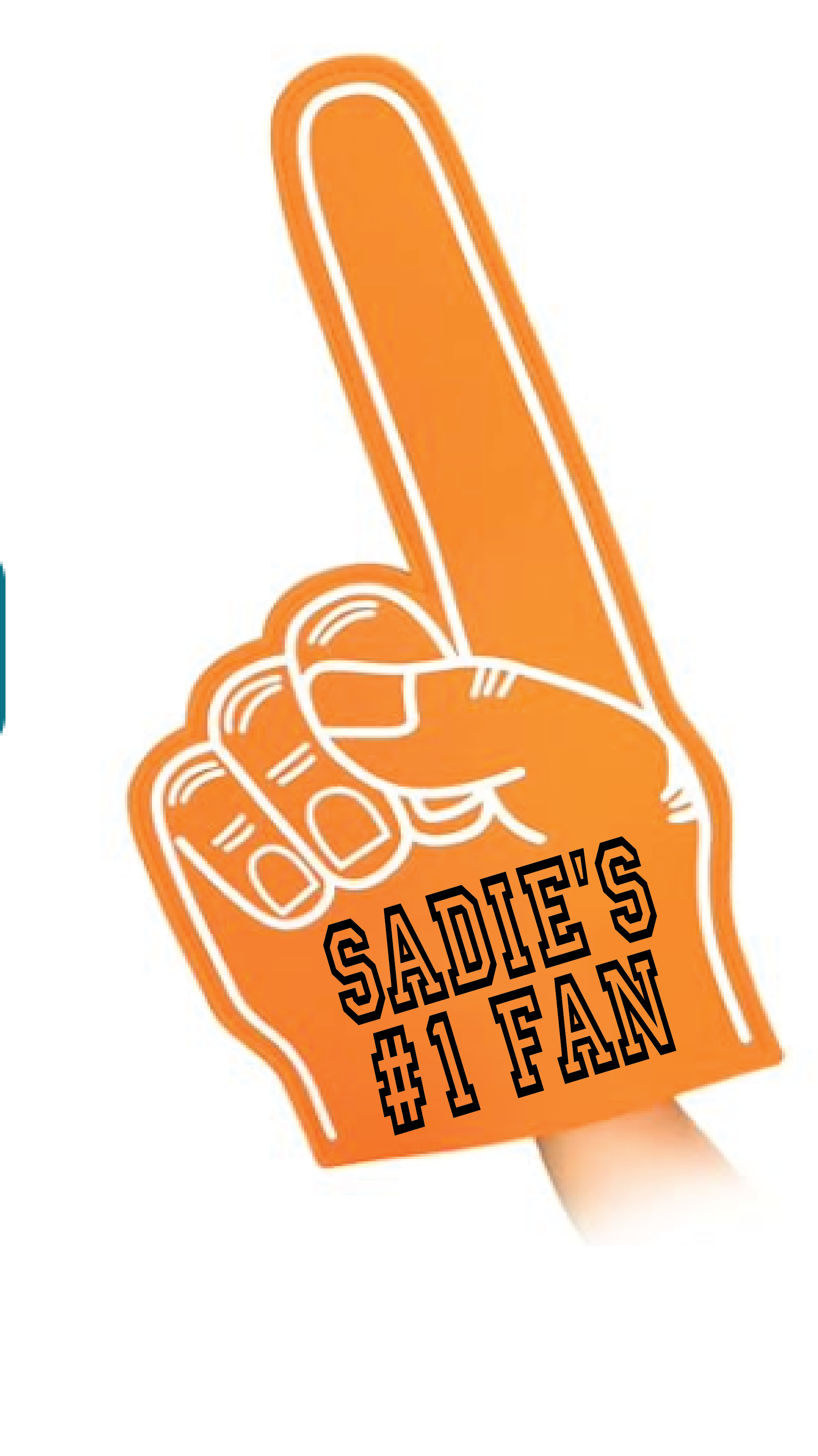 Fenton Tigers Cheer Biggest Fan Foam Finger (Multiple Logos) | Sass ...